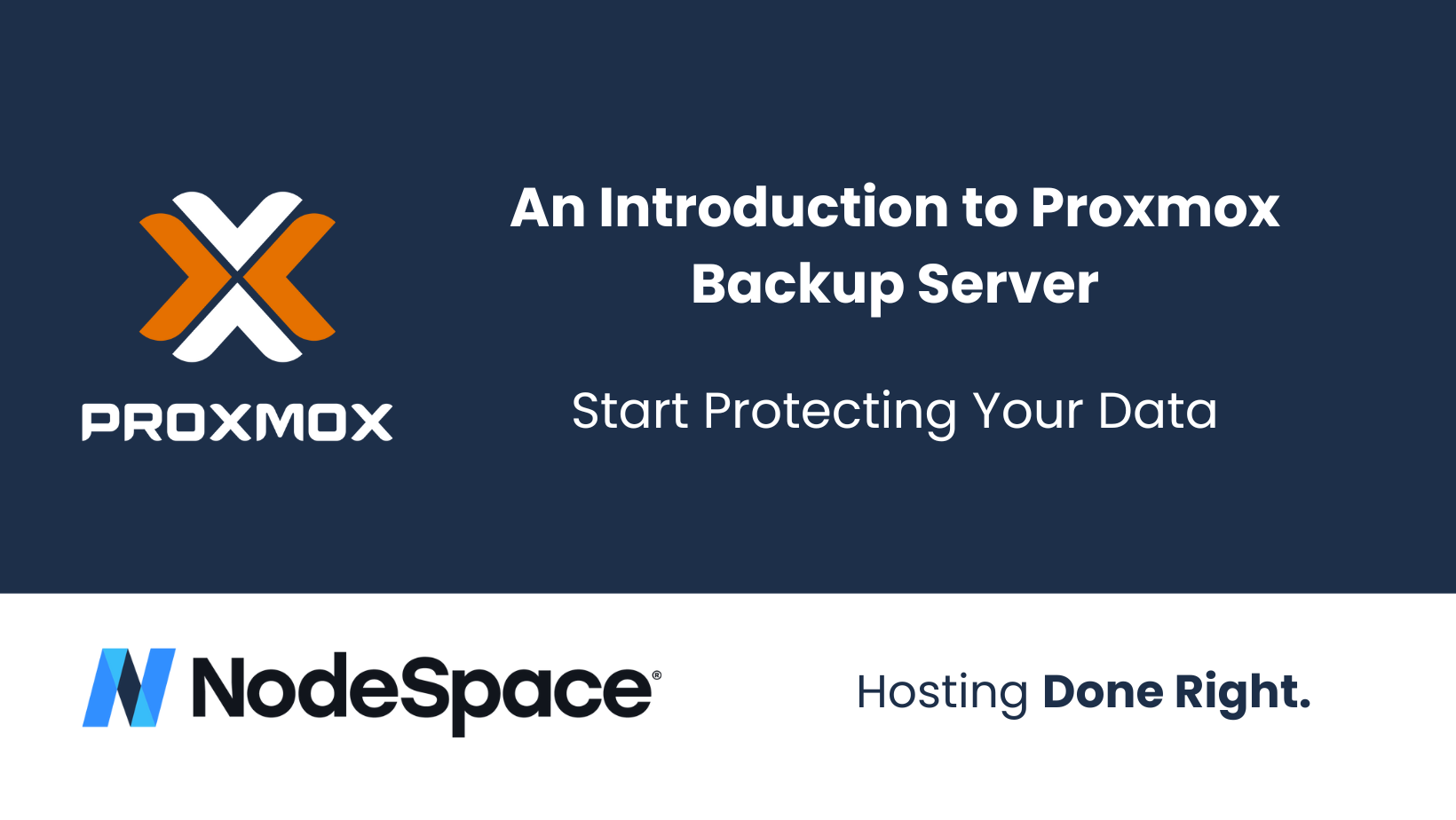 An Introduction to Proxmox Backup Server (PBS) – NodeSpace Blog